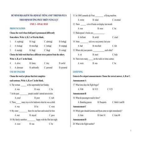 Tiếng anh 7 Friends Plus_ Unit 3 _Final Test.docx