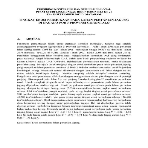 Tingkat erosi-permukaan-pada-lahan-pertanian-jagung-di-das-alo-pohu ...