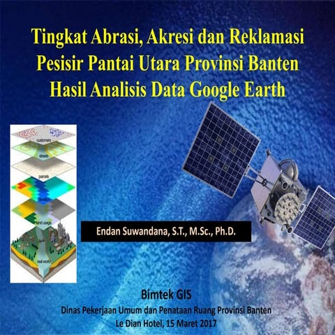 Tingkat Abrasi, Akresi & Reklamasi Pesisir Pantai Utara Banten | PPTX