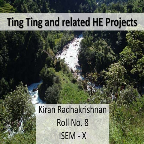 Ting Ting Hydel Project in Sikkim | PPSX