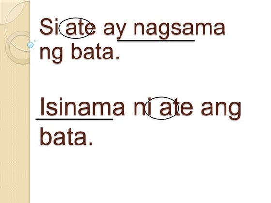 Mga uri ng diin | PPT