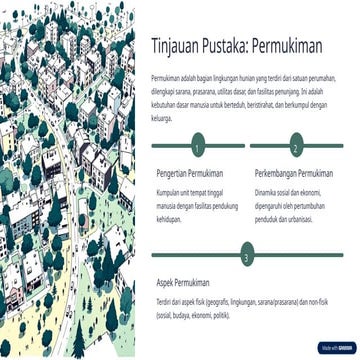 Panduan Identifikasi Kawasan Permukiman Kumuh | PDF