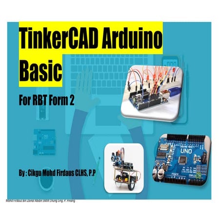 Tinker cad arduino basic RBT Form 2 | PDF