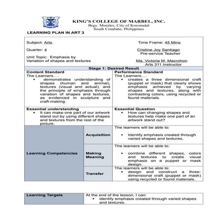 tintinArts lesson plan (2)ed.docxhddgjshdkd | DOCX