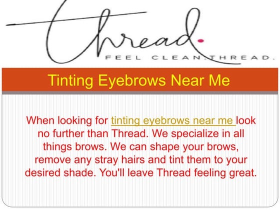 Eyebrow threading | PPTX