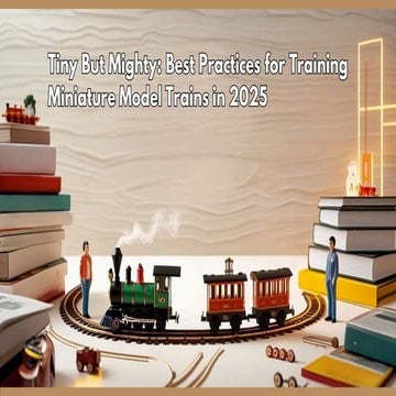 Tiny But Mighty Best Practices for Training Miniature Model Trains in ...