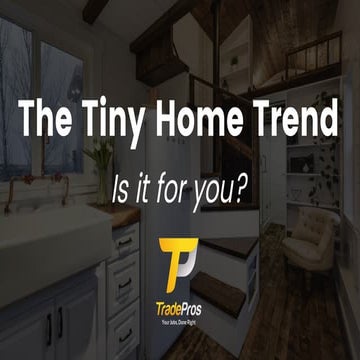 Tiny homes guide: here's everything you need to know | PDF