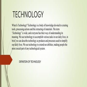 TECHNOLOGY BY FRANCE | PPTX