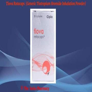 Tiova Rotacaps (Generic Tiotropium Bromide Inhalation Powder) | PDF