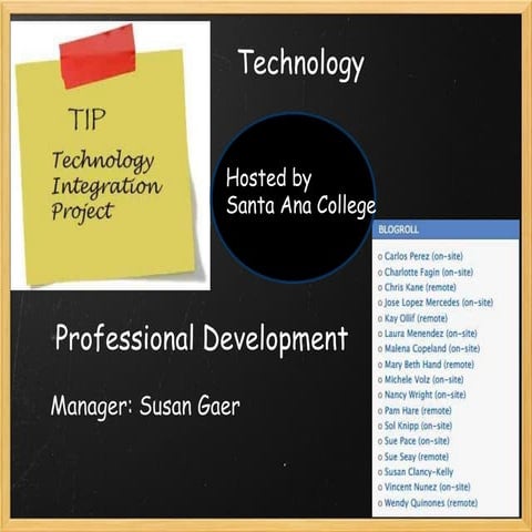 Tip (Technology Integration Project) | PPT