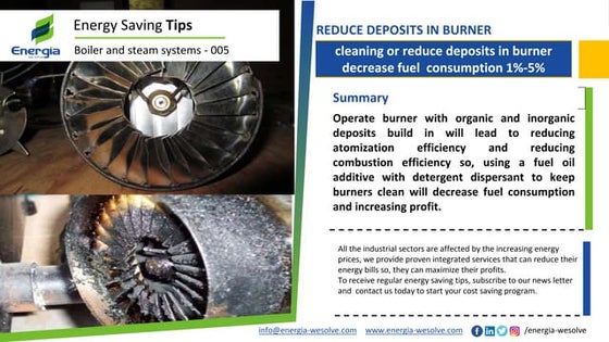 Boiler energy saving tips, Tip 007 Reduce Stack gas temperature | PPT