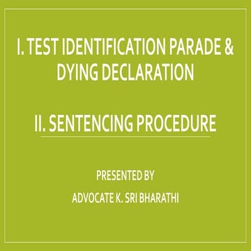 Test Identification Parade & Dying Declaration.pptx