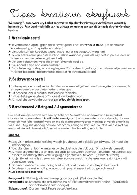 Informele brief | PDF