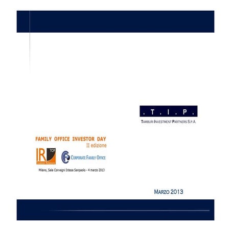 TIP - Office Investor Day 2013 | PPT