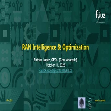Fyuz_2023_Core Analysis_RAN Intelligence and Optimization.pptx