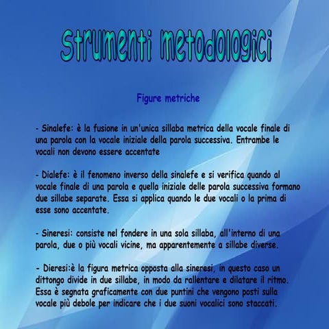 Tipi Di Rime | PPT | Poetry | Books and Literature