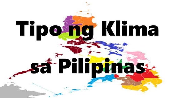 Klima at panahon sa Pilipinas | PPT