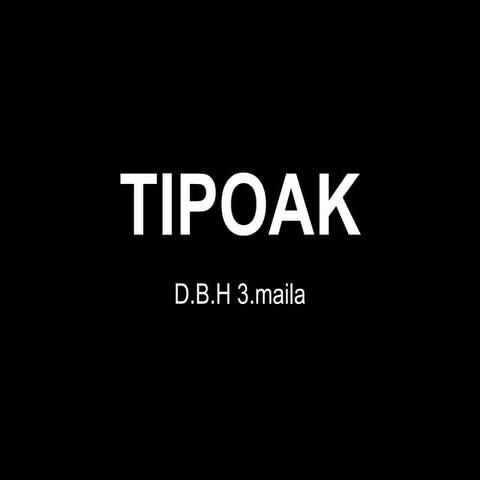 Tipoak DBH 3.maila lanak | PPT