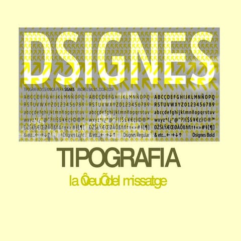 Tipografia i lettering | PPTX