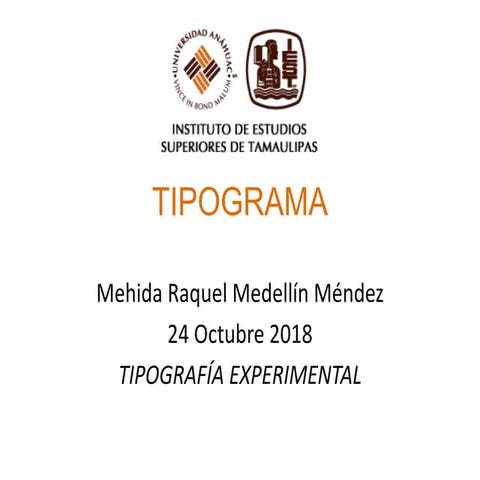 Tipograma | PPTX
