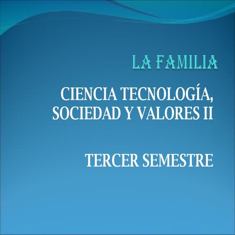 LA FAMILIA | PPT