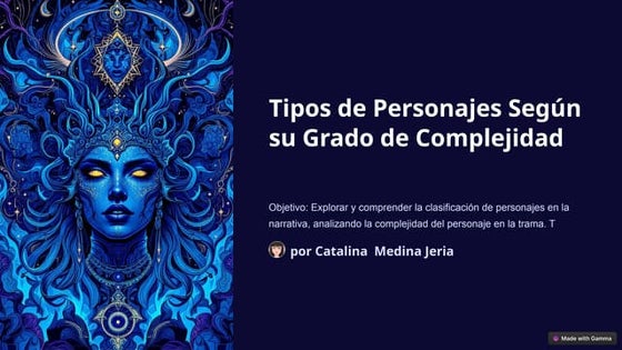 La construcción de los personajes | PPTX | Biographies | Genres