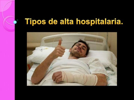 ADMISION_Y_ALTA_DEL_PACIENTE HOSPITALARIO.PPT | Eldercare | Family and ...