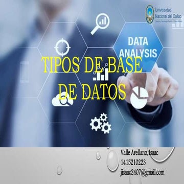 Tipos de Base de Datos | PPTX