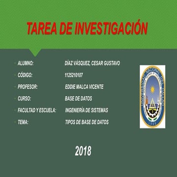 Tipos De Base De Datos Pptx 4014