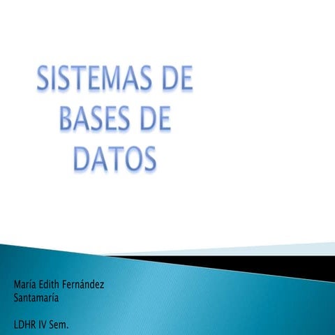 Tipos De Bases De Datos Pdf 2921