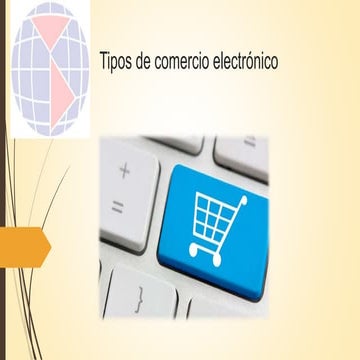 Tipos de comercio electrónico | PPTX