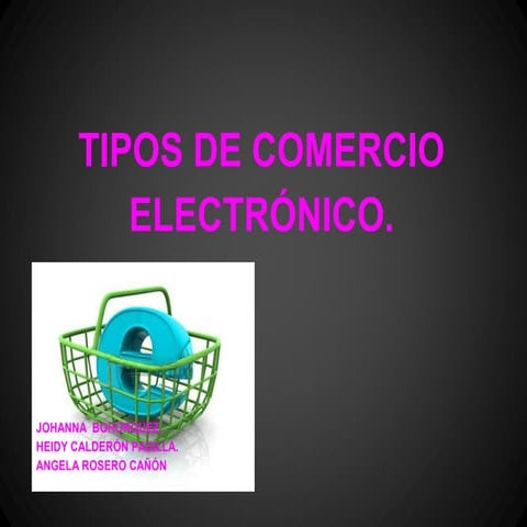 Tipos de comercio electronico | PPT