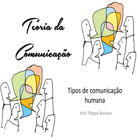 Tipos de comunicação humana | PDF