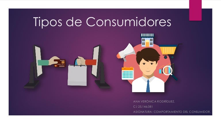Tipos de consumidores Ana Verónica Rodríguez