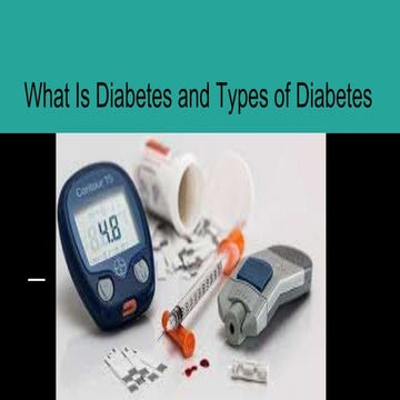 types of diabetes | PPTX