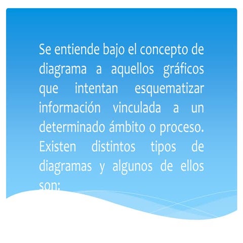 Tipos de diagramas | PPTX