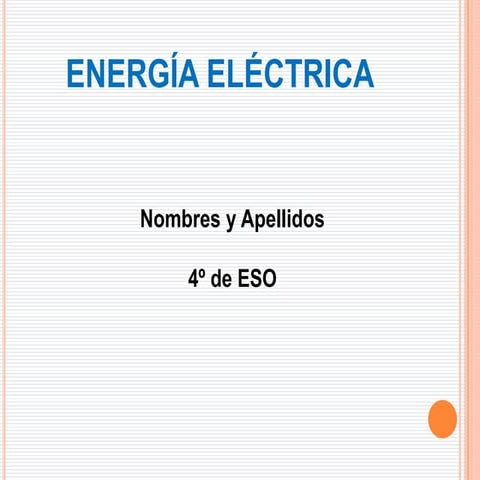 Formas de energía | PPTX