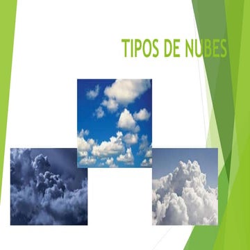 Tipos de nubes michelle taipe | PPTX