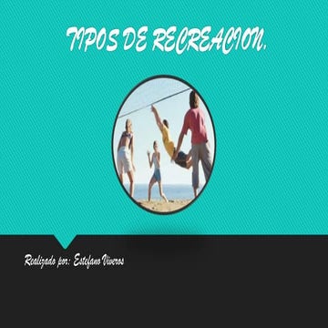 Recreación | PPTX