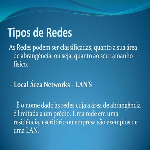 Tipos de redes | PPTX