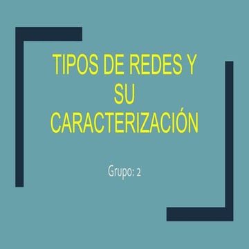 Tipos de redes | PPTX | Computer Networking | Computing