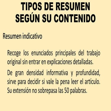 TIPOS DE RESUMEN SEGÚN SU CONTENIDO.pptx