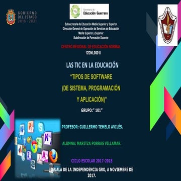 3. TIPOS DE SOFTWARE | PPTX | Computing | Technology & Computing