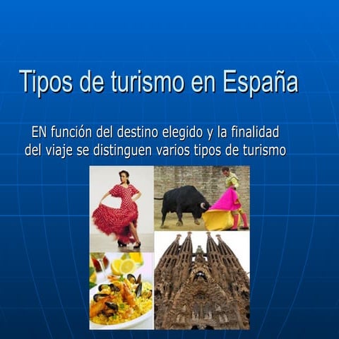 Tipos de turismo en espana foto - Blackdragontours.com