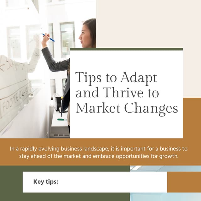Tips to Adapt and Thrive to Market Changes | PDF