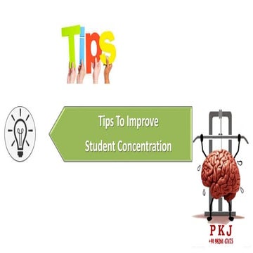 Tips To Improve Student Concentration - The Brain Gym | PPTX