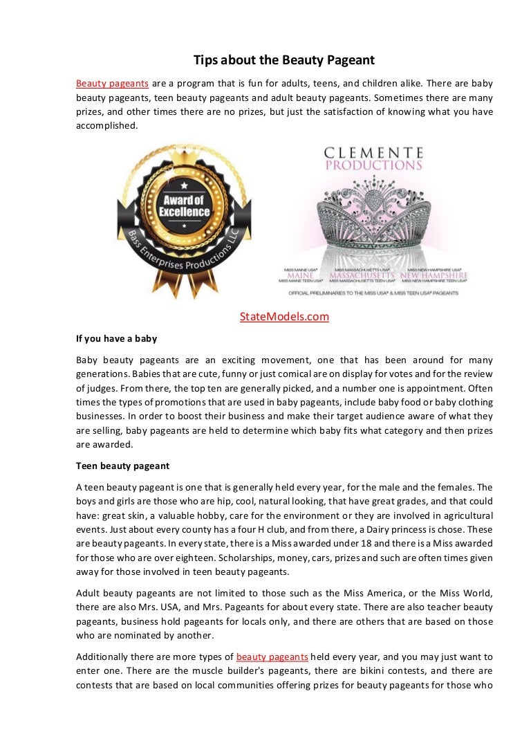 Tips About The Beauty Pageant tips-about-the-beauty-pageant