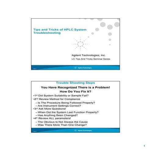 Tips and tricks_hplc_troubleshooting | PDF
