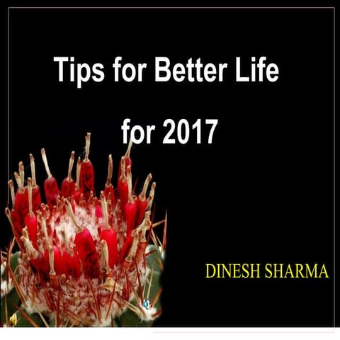 Tips for better life | PPT