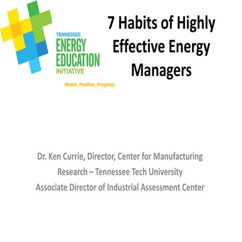 Guide to Energy-Saving Practices in Manufacturing | PDF